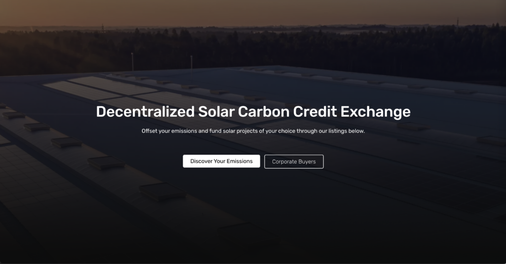 Decentralized Solar Carbon Credits - Re(source) Energy